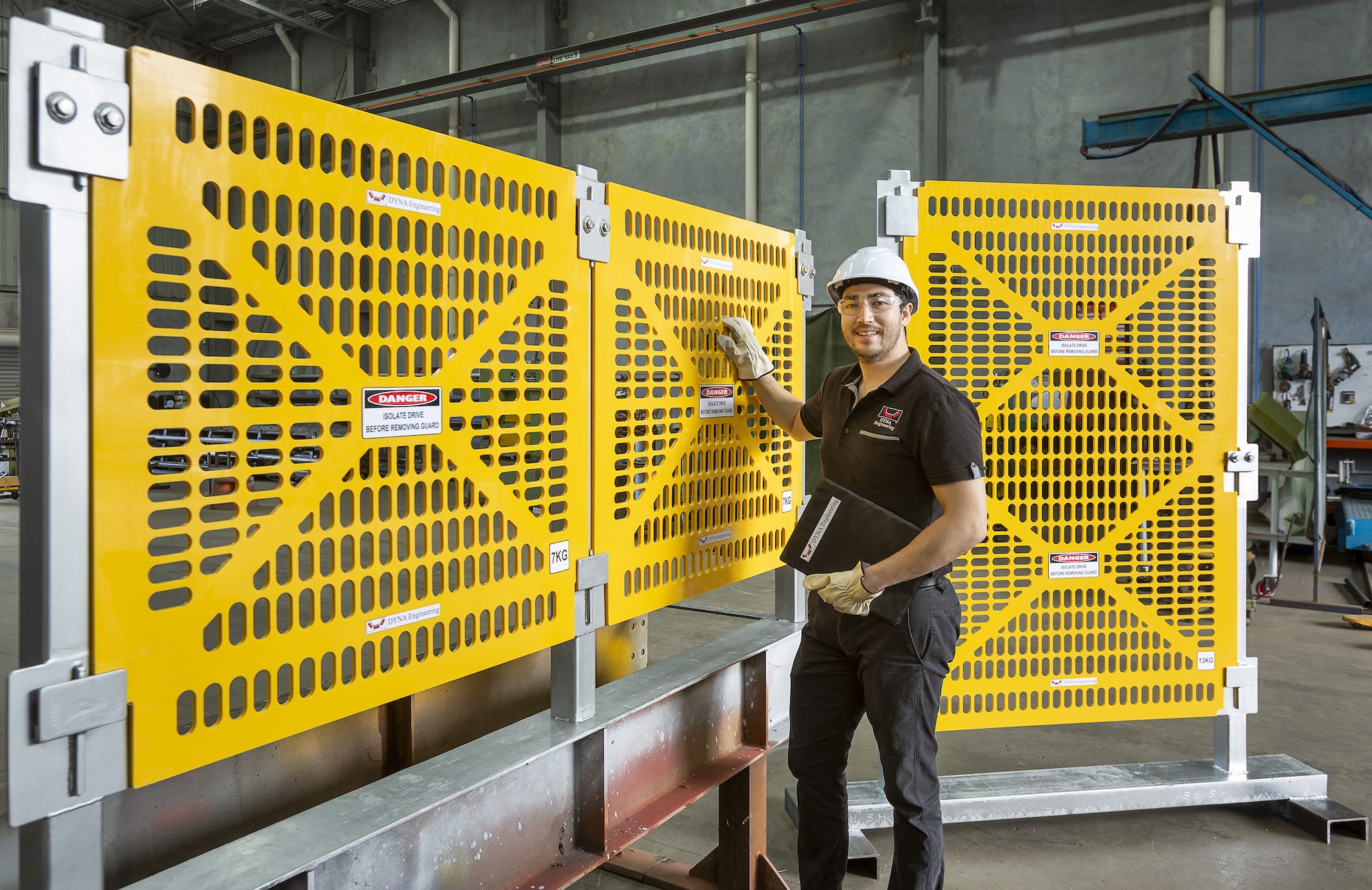 DYNA delivers rock-solid conveyor guarding - Safe To Work